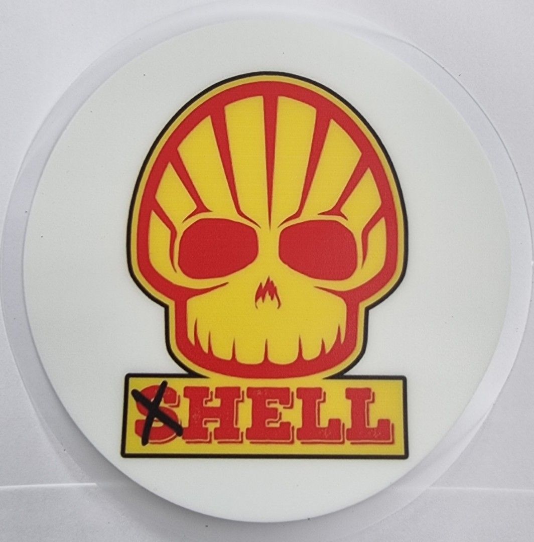 Shell Skull Car Decal, Hobbies & Toys, Stationery & Craft, Art & Prints ...