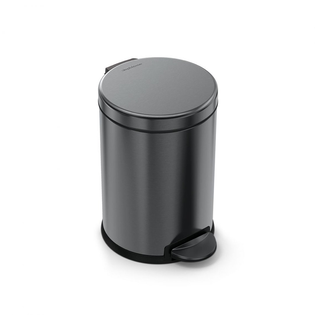 Simplehuman 4.5L round step bin, Furniture & Home Living, Cleaning ...