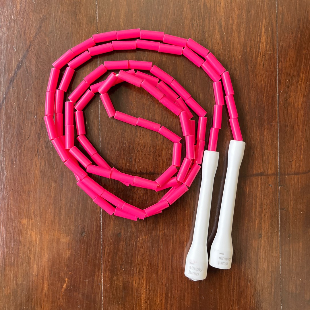 SIMPLY JUMP BEADED ROPE, Sports Equipment, Exercise & Fitness, Cardio ...