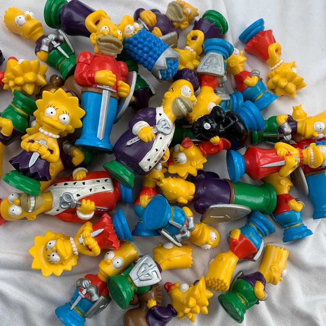 Simpsons chess pieces vintage 1992, Hobbies & Toys, Toys & Games on ...