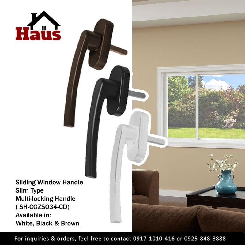 Sliding Window Handle Slim Type Multi-locking Handle ( SH-CGZS034-CD-B ...