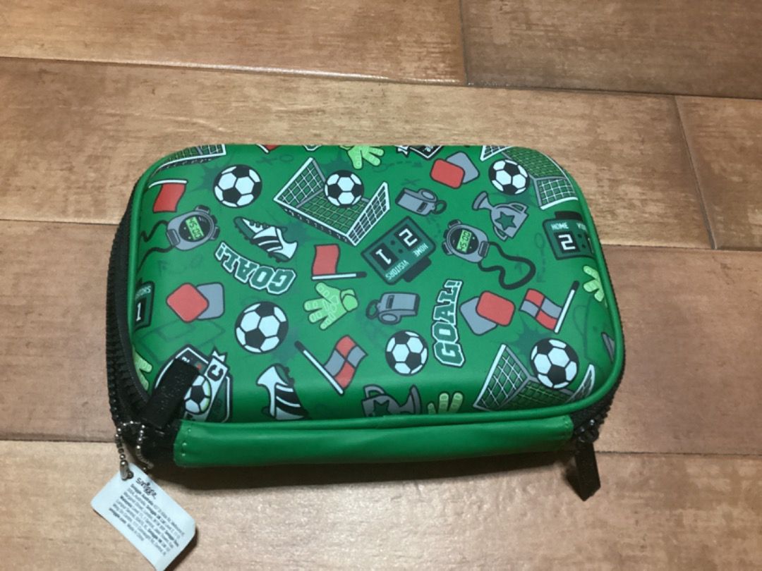 Smiggle football pencil case, Hobbies & Toys, Stationery & Craft ...