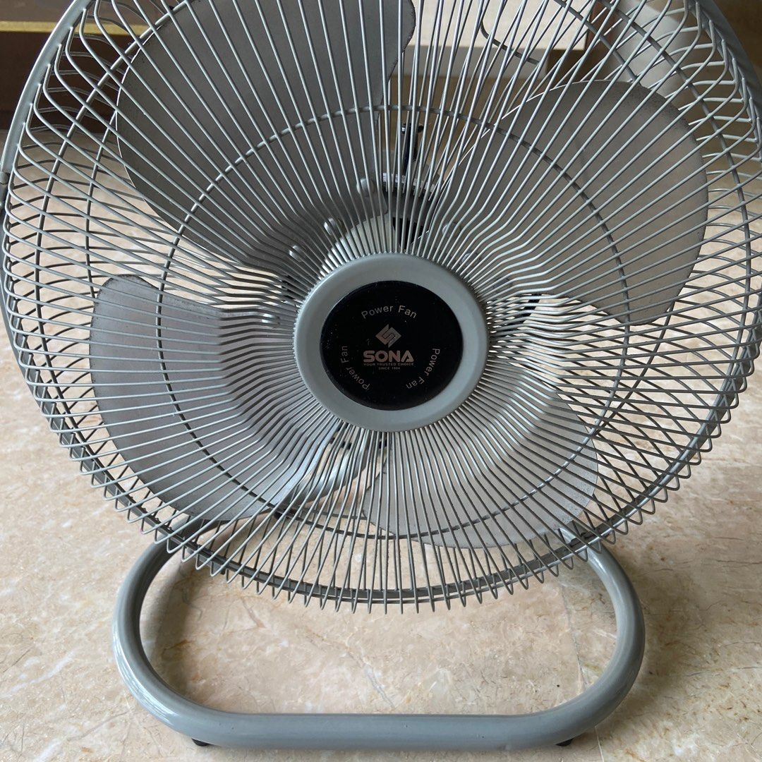 Sona metal blade table fan, Furniture & Home Living, Lighting & Fans ...