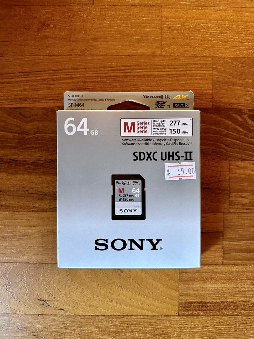 Sony M Series SD Card - 64GB, Mobile Phones & Gadgets, Mobile & Gadget ...