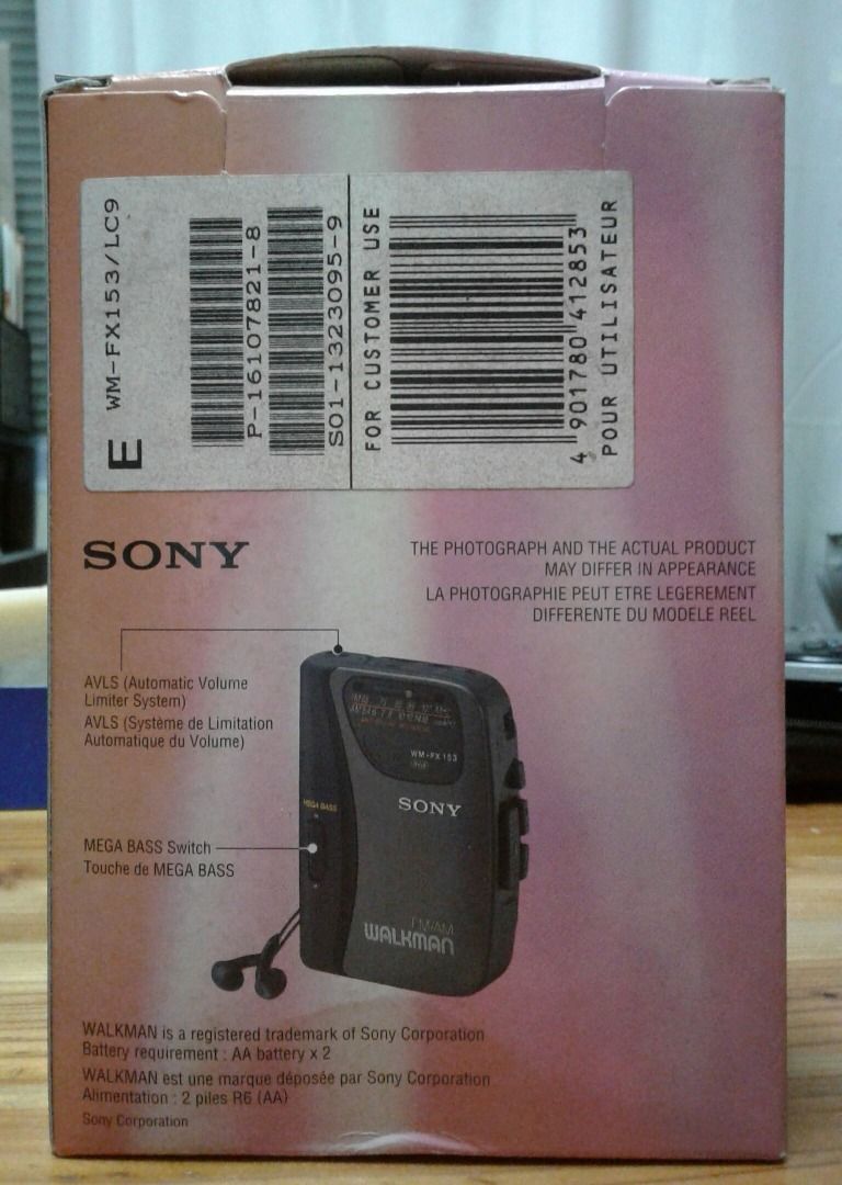 Sony Walkman Radio Cassette Player WM-FX153 LC9 (with issue), Audio, Portable Music Players on ...
