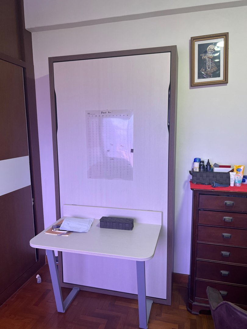 Spaceman single wall bed, Furniture & Home Living, Furniture, Bed ...