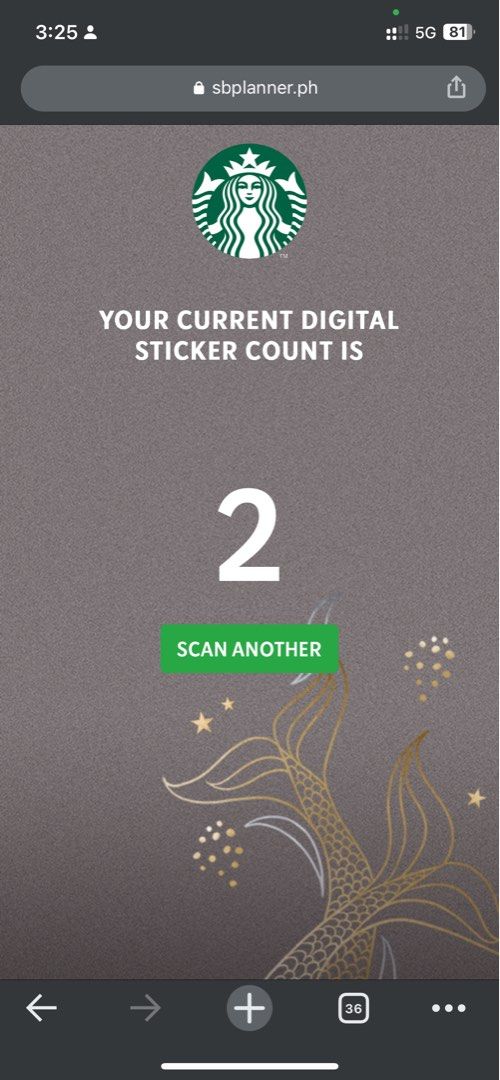 Starbucks Sticker Card, Food & Drinks, Beverages on Carousell