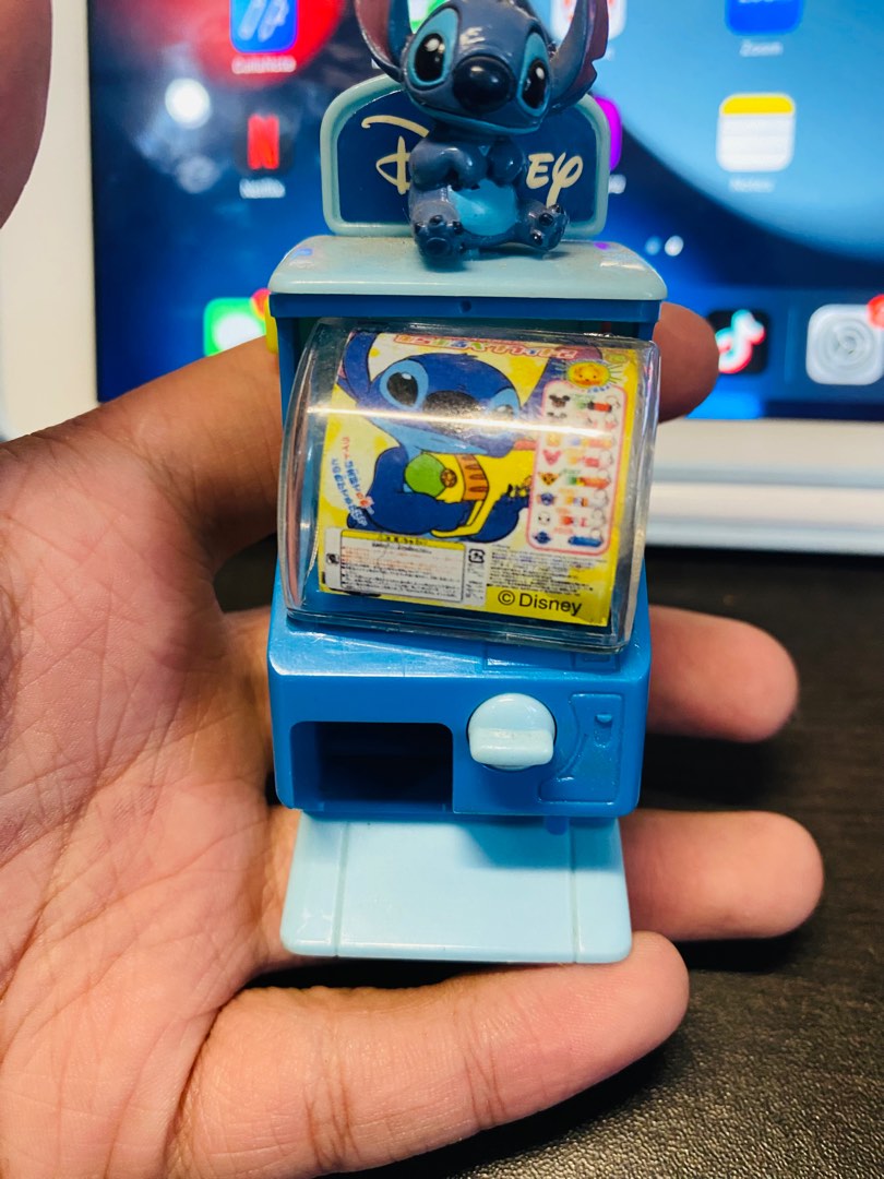 Stitch Mini gashapon machine, Hobbies & Toys, Toys & Games on Carousell