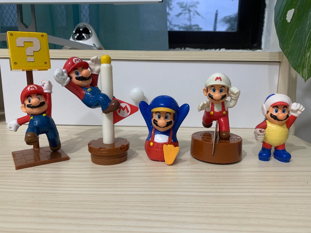 Super Mario Sold as a Set from Mcdo Happy Meal, Hobbies & Toys, Toys ...