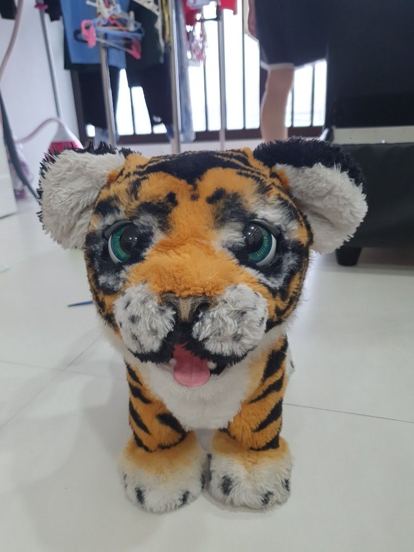 Talking tiger, Hobbies & Toys, Toys & Games on Carousell