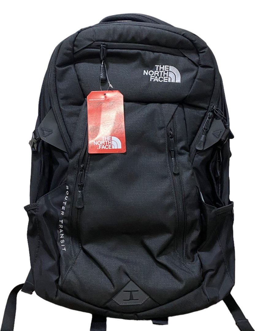 The North Face Router Transit Backpack *Black, Men's Fashion, Bags ...