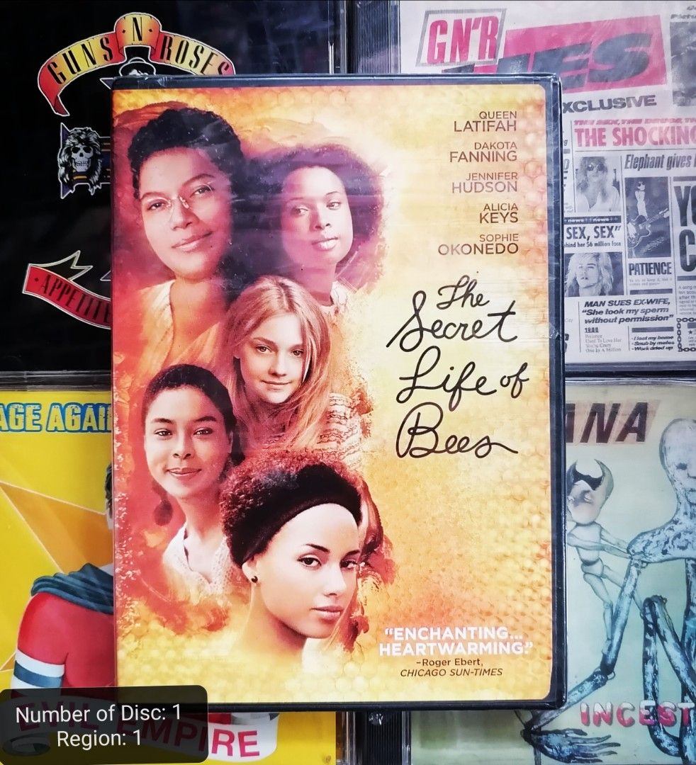 The Secret Life of Bees DVD Movie Original DVD Movies DVDs Movie For ...