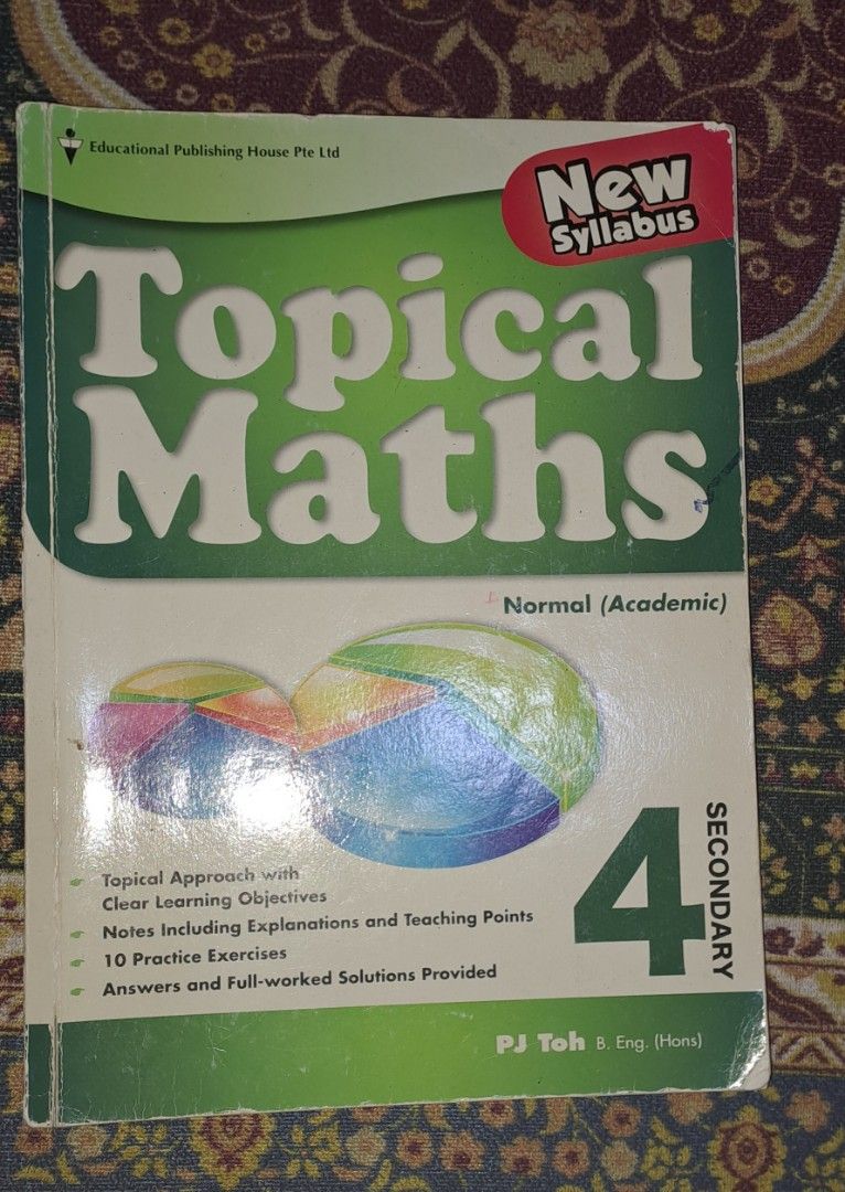 Topical Maths Secondary Sec 1 2 3 4, Hobbies & Toys, Books & Magazines, Assessment Books on ...