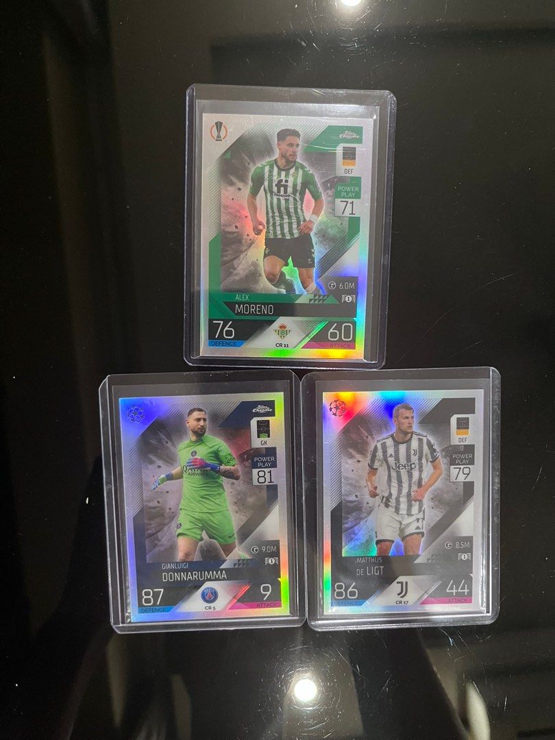 Topps Match Attax Chrome Preview Cards 2022/23, Hobbies & Toys, Toys ...