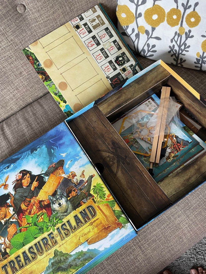 Treasure Island board game, Hobbies & Toys, Toys & Games on Carousell