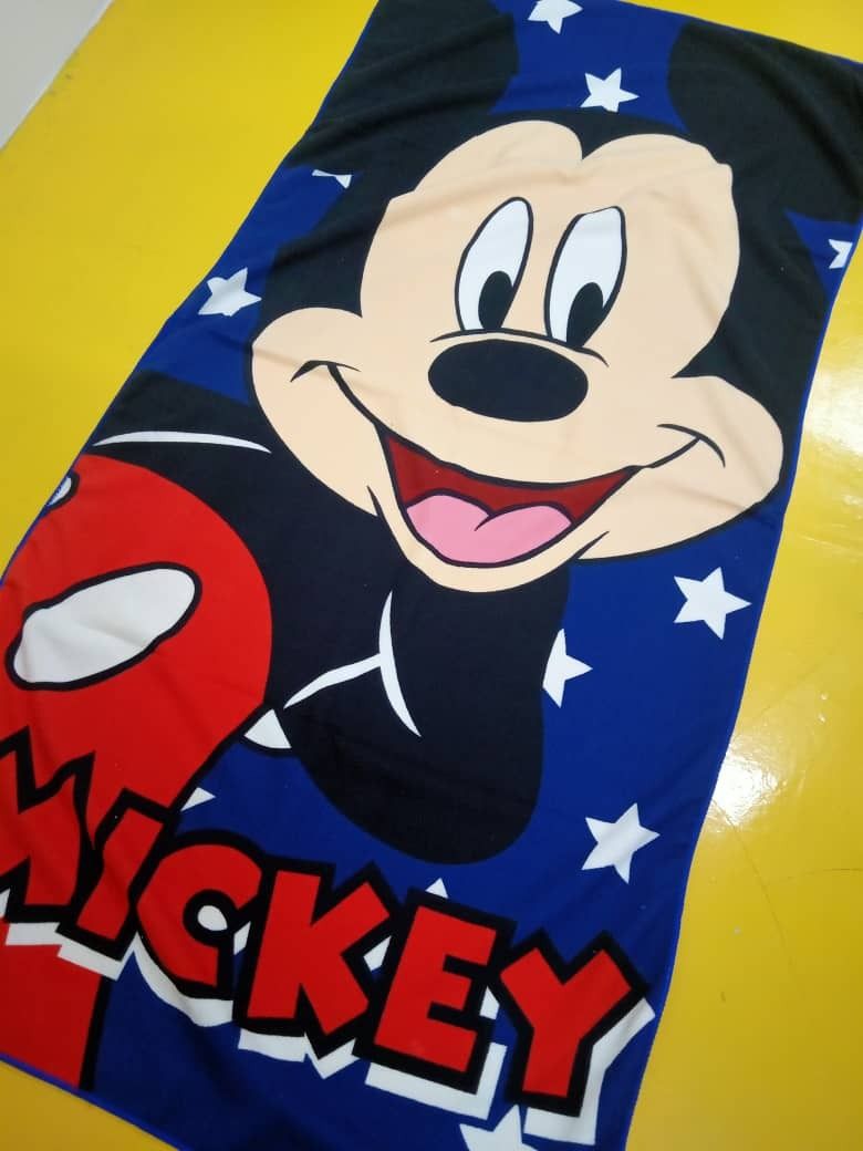 TUALA KARTUN CARTOON TOWEL, Furniture & Home Living, Bedding & Towels ...