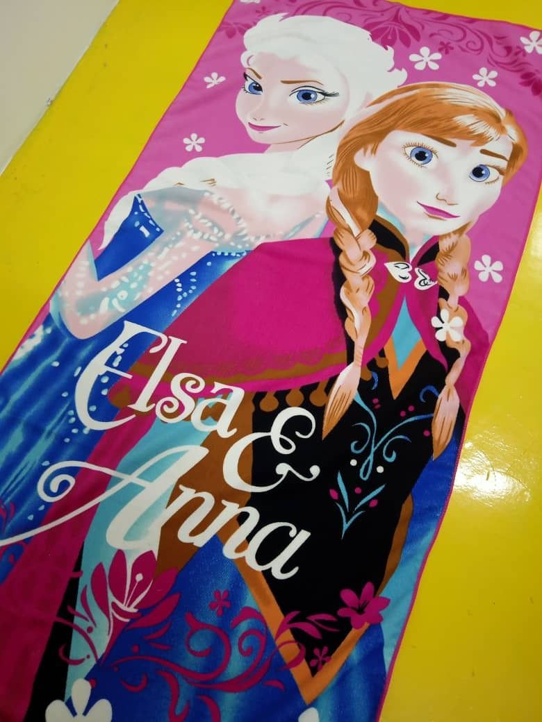 TUALA KARTUN CARTOON TOWEL, Everything Else, Others on Carousell