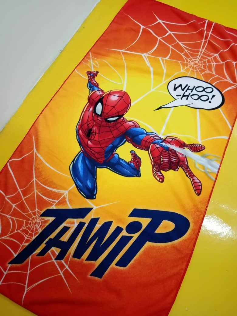 TUALA KARTUN CARTOON TOWEL, Everything Else, Others on Carousell