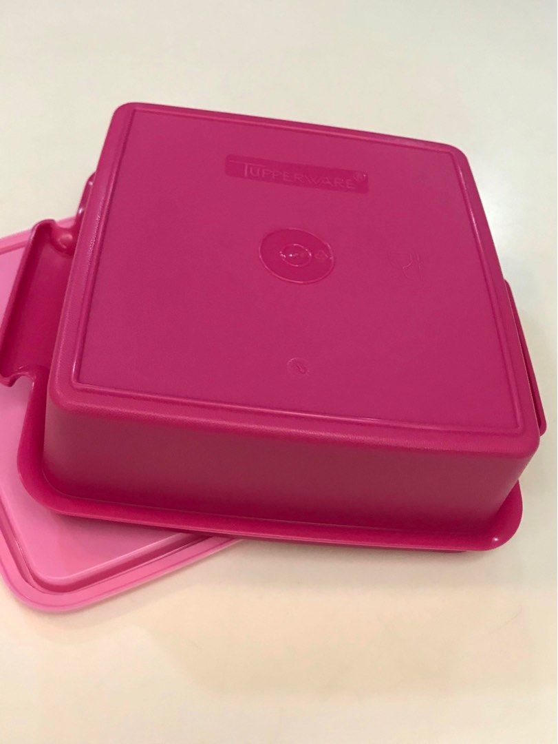 Tupperware Goody Box with Cariolier 790ml, Furniture & Home Living ...