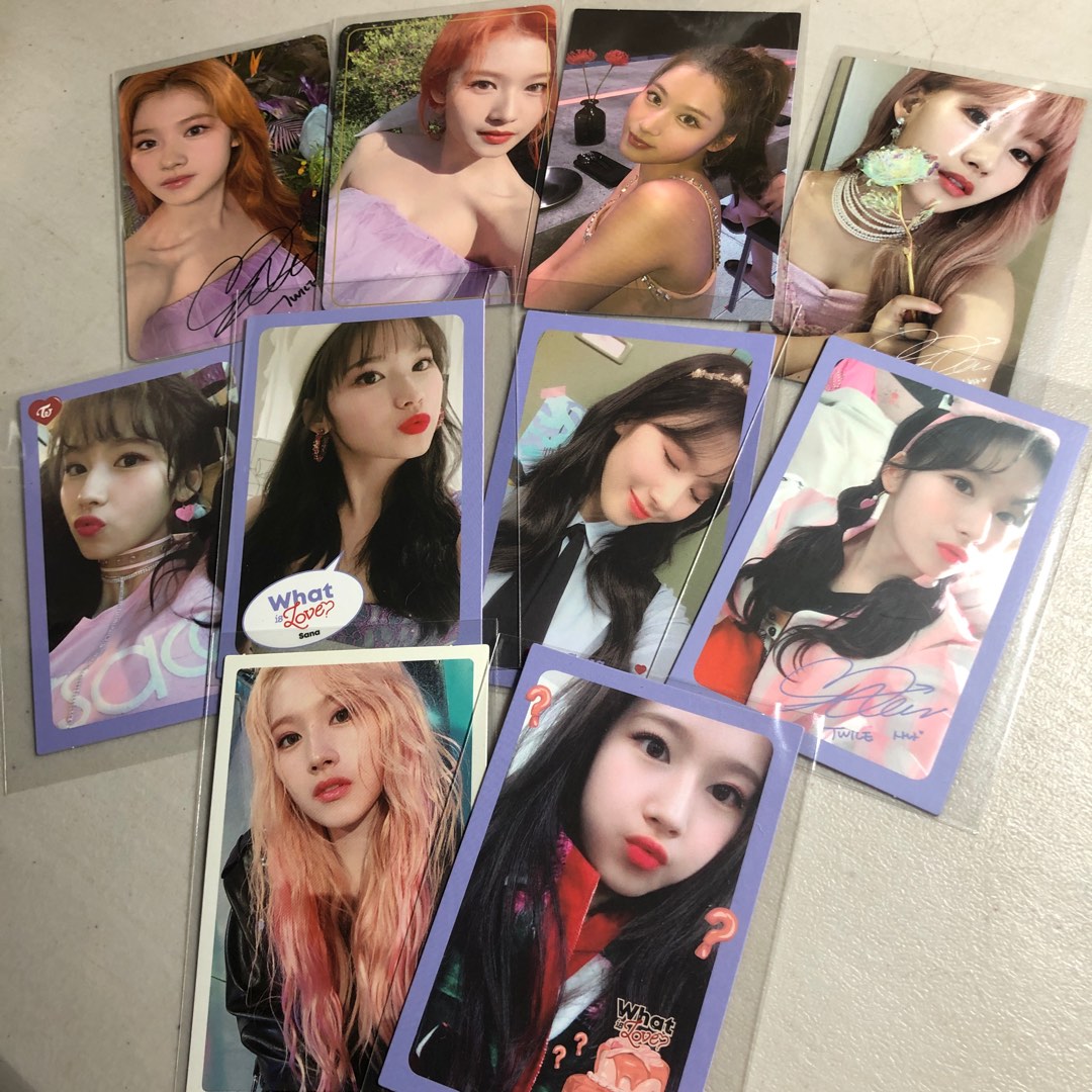 TWICE SANA official photocards, Hobbies & Toys, Memorabilia ...