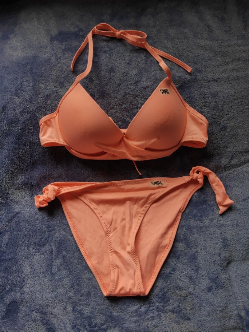 NEON PINK TWO PIECE, Women's Fashion, Swimwear, Bikinis & Swimsuits on ...