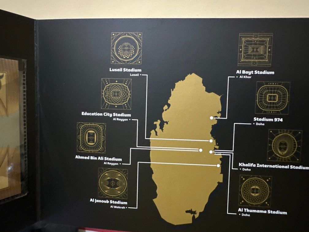 Uang kertas 22 QAR limited edition FIFA World Cup Qatar 2022, Antik ...