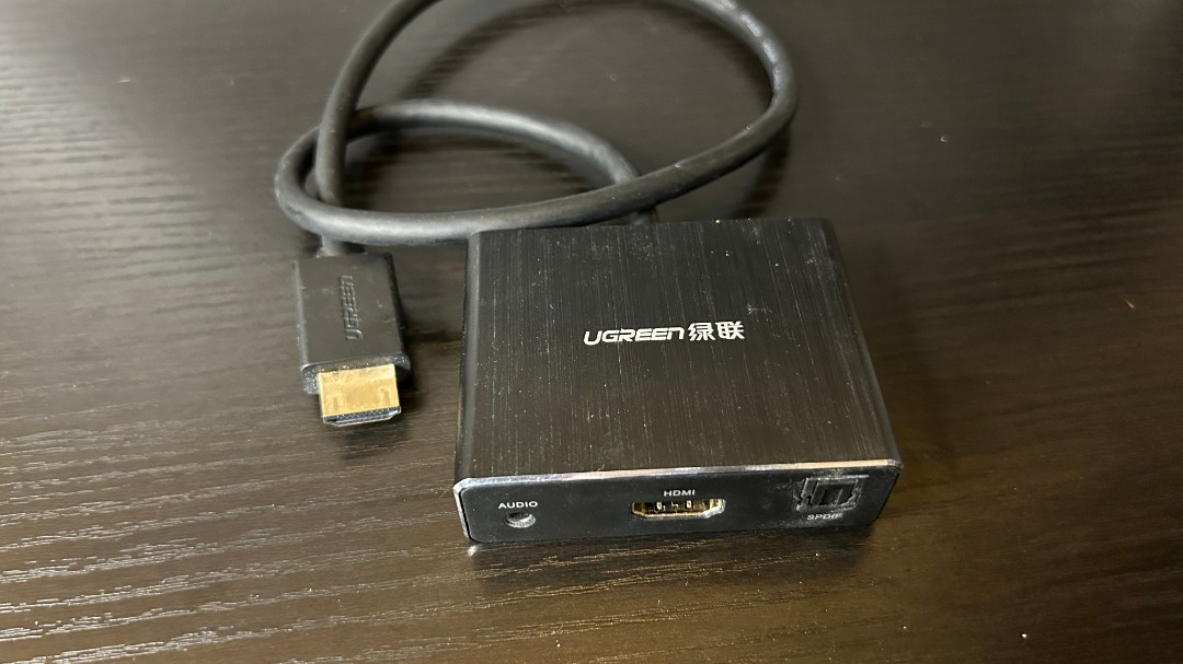 UGreen HDMI to HDMI with Audio Extractor SPDIF Toslink Converter, TV ...