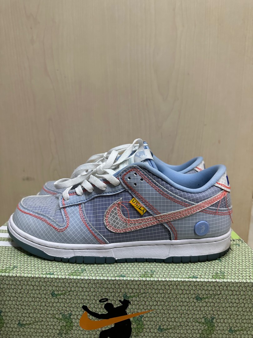 (US 8) Nike Dunk Low UNLA Union LA Passport Pack Argon, Men's Fashion ...