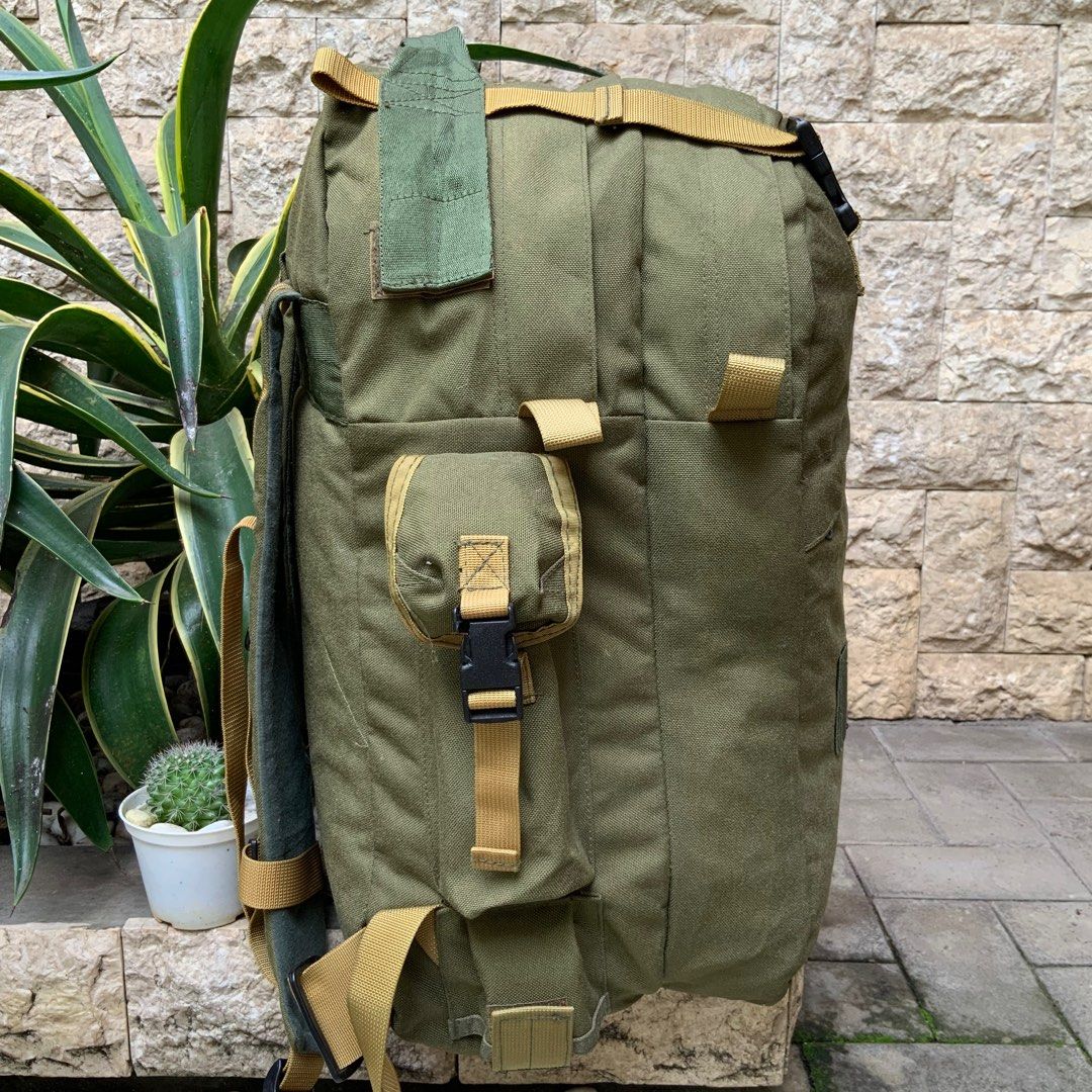 US ARMY WWII TACTICAL OG FIELD BACKPACK OLIVE, Men's Fashion, Men's ...