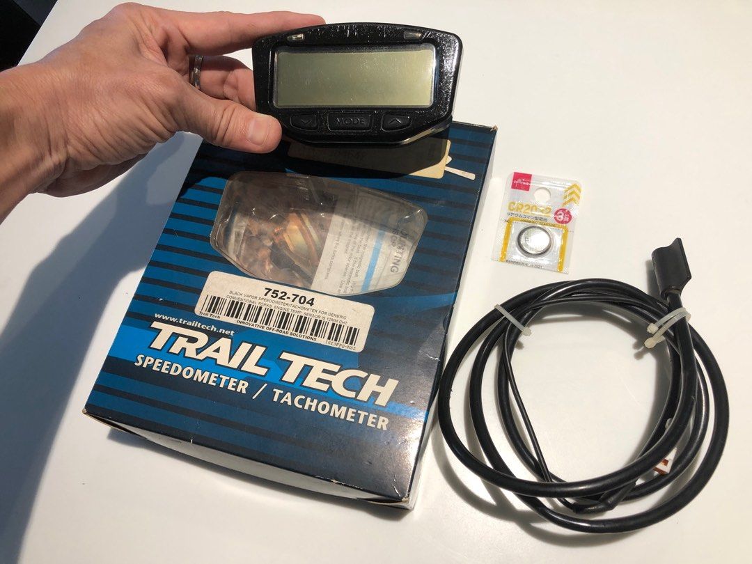 Vapor Trailtech Digital Speedo, Motorcycles, Motorcycle Accessories on ...