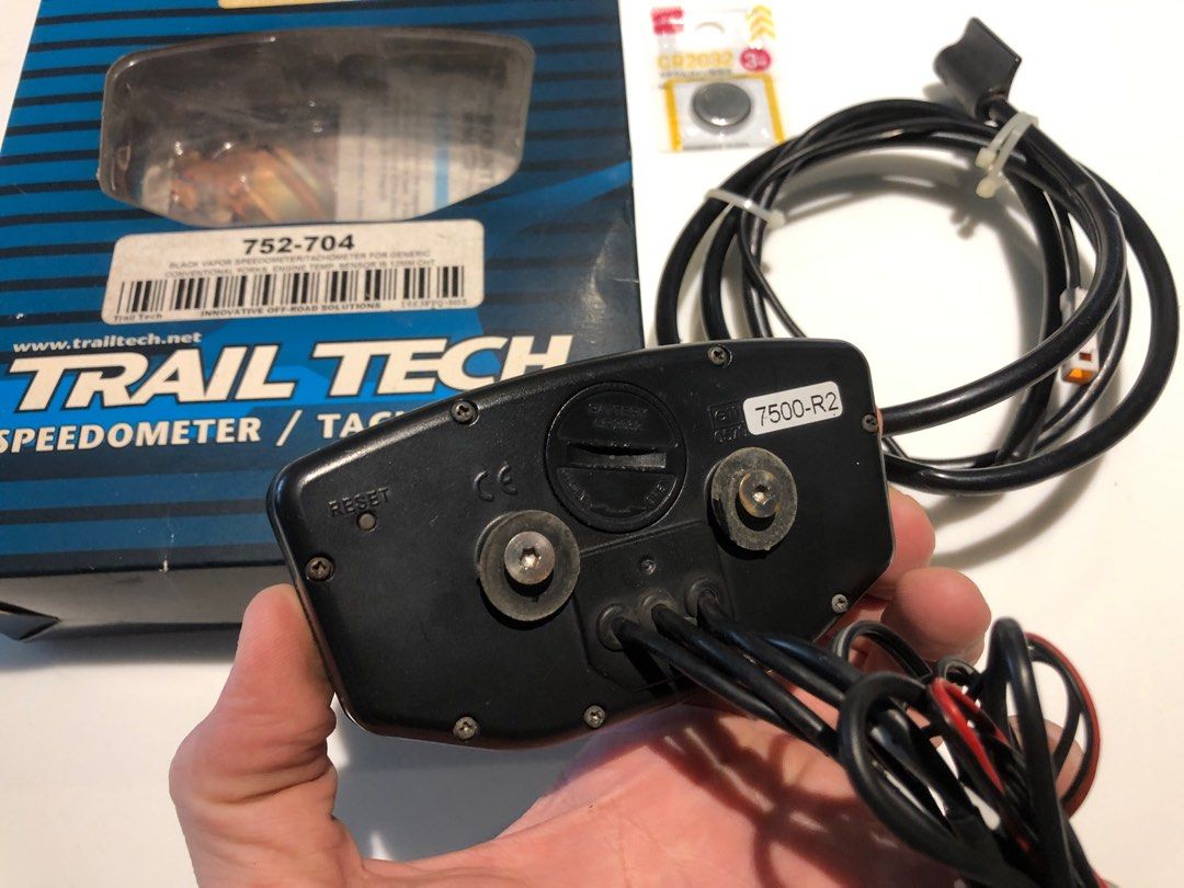 Vapor Trailtech Digital Speedo, Motorcycles, Motorcycle Accessories on ...