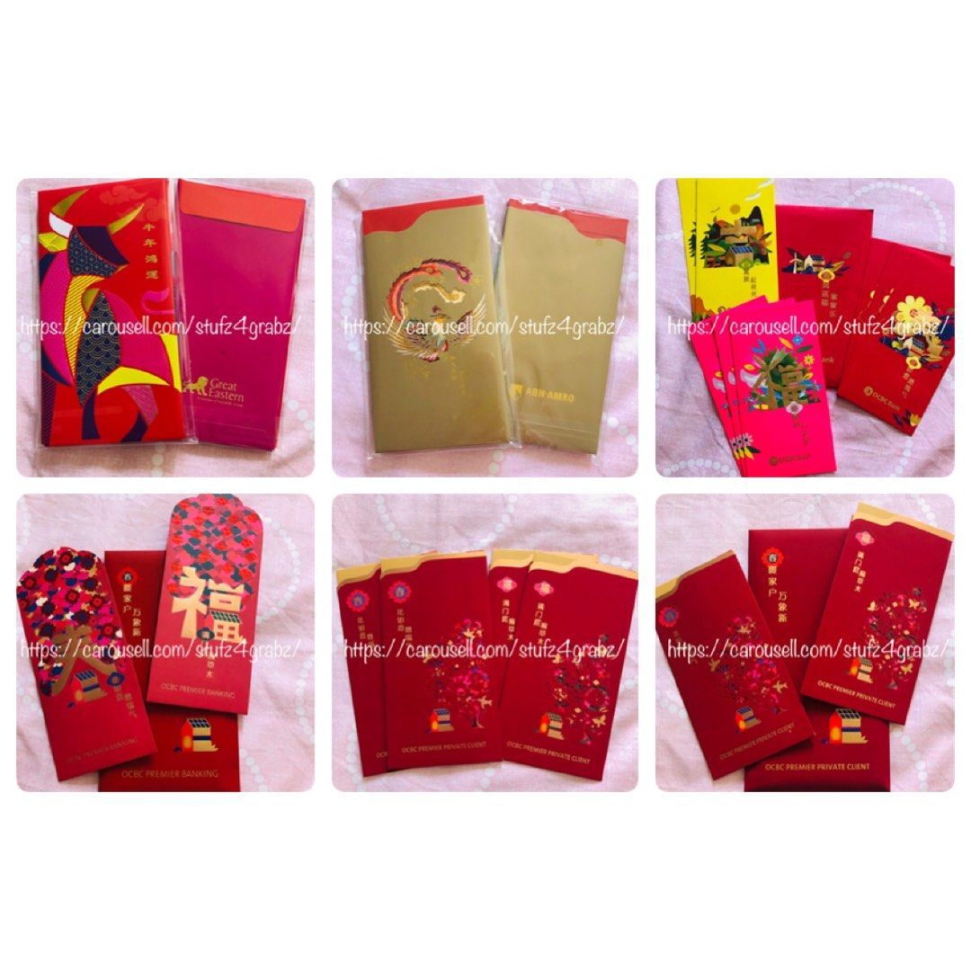 Various Red Packet Ang Bao, Hobbies & Toys, Stationery & Craft, Other ...