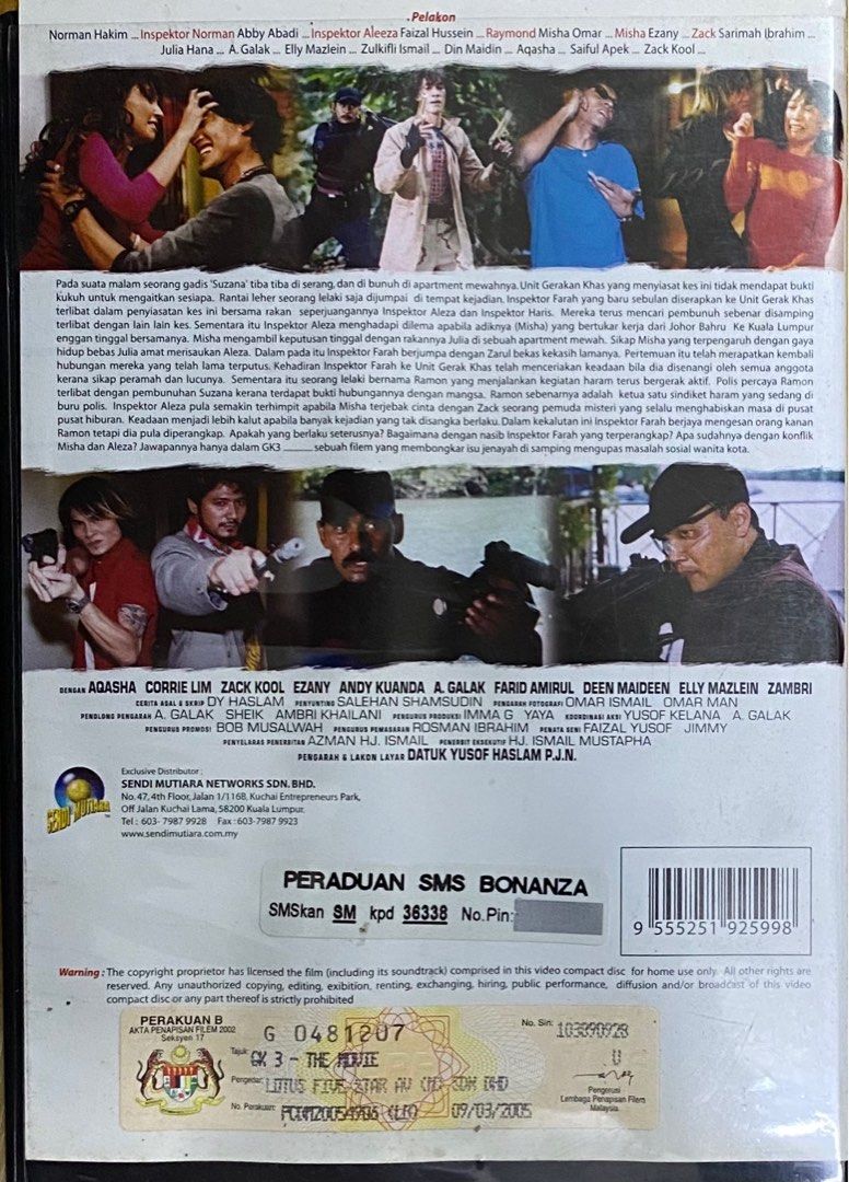 VCD Filem Gerak The Movie 3, Hobbies & Toys, Music & Media, CDs & DVDs ...