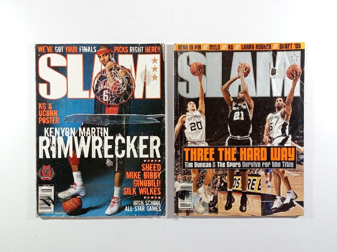 Vintage nba SLAM Magazines, Hobbies & Toys, Books & Magazines ...
