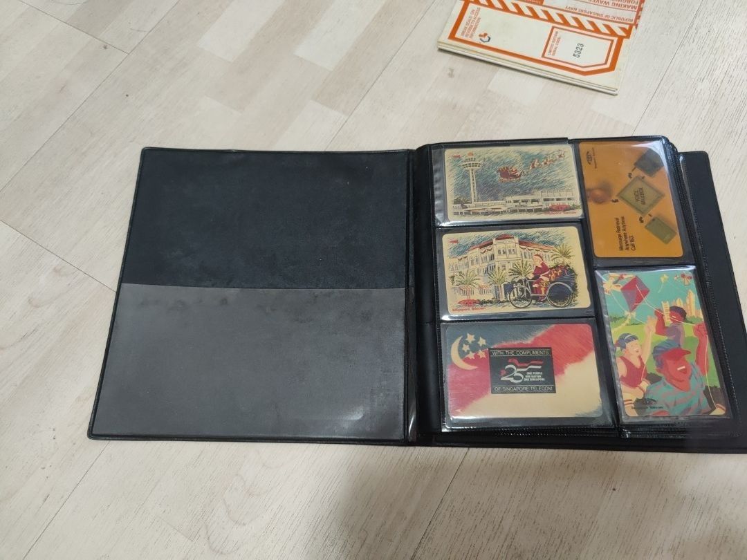 Vintage phone cards telecom payphone collection album $20 unused ...