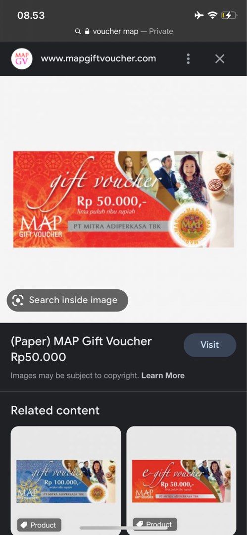 Voucher map, Serba Serbi, Others di Carousell