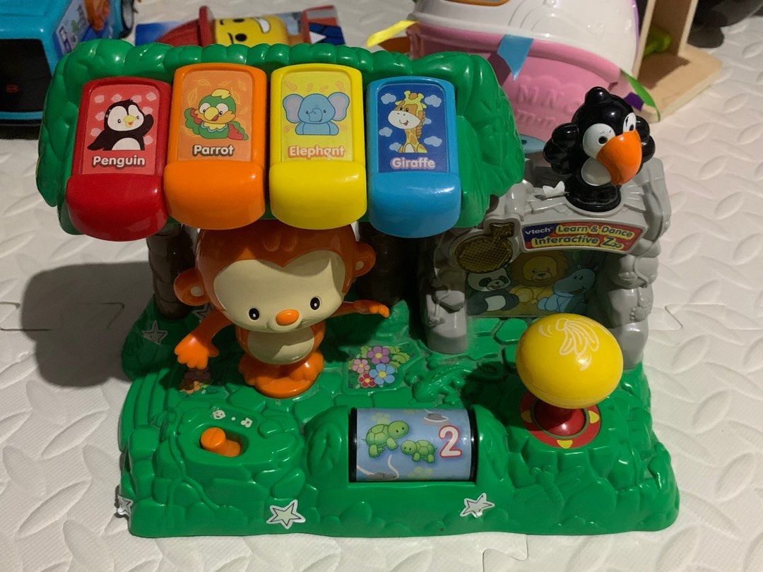 Vtech Learn and Dance Interactive Zoo, Babies & Kids, Infant Playtime on Carousell