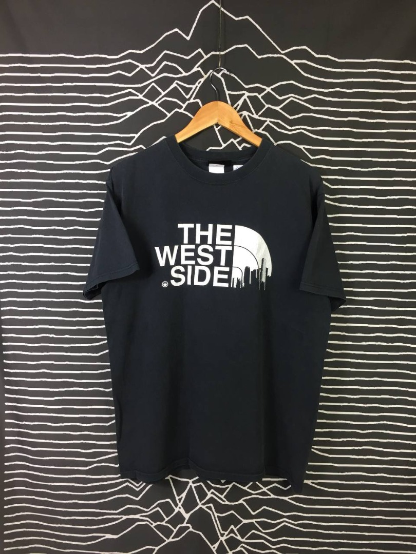 Vtg The West Side Hip Hop Rappers The North Face Parody Logo Rap Tee ...
