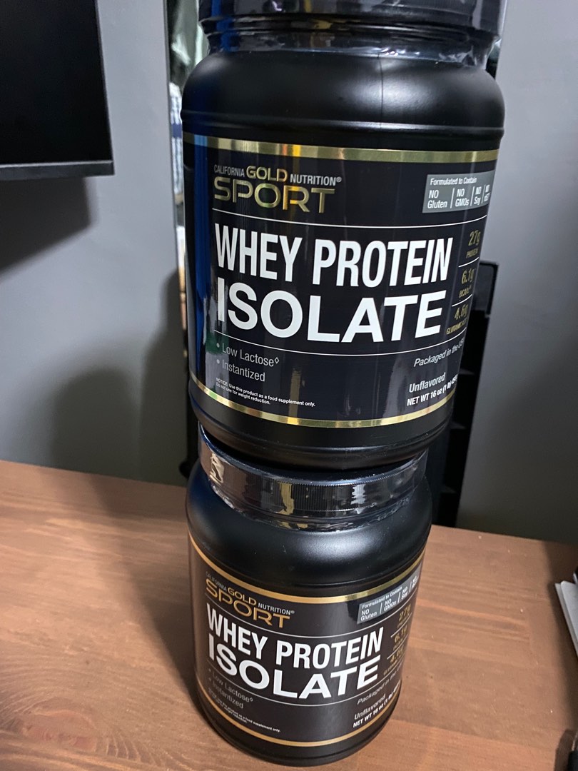 Whey protein isolate, Health & Nutrition, Health Supplements, Sports ...