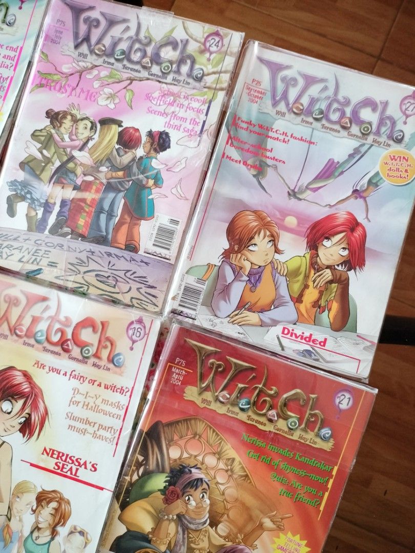 W.I.T.C.H. witch comics, Hobbies & Toys, Books & Magazines, Comics ...