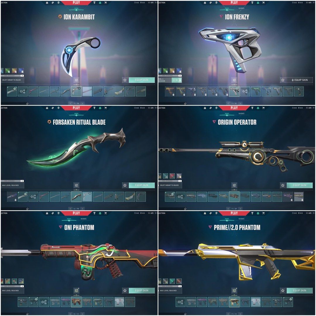 XENO KNIFE+RGX FIREFLY/BLADE+SOL VANDAL , 38 PREMIUM+5 BP VALORANT ...