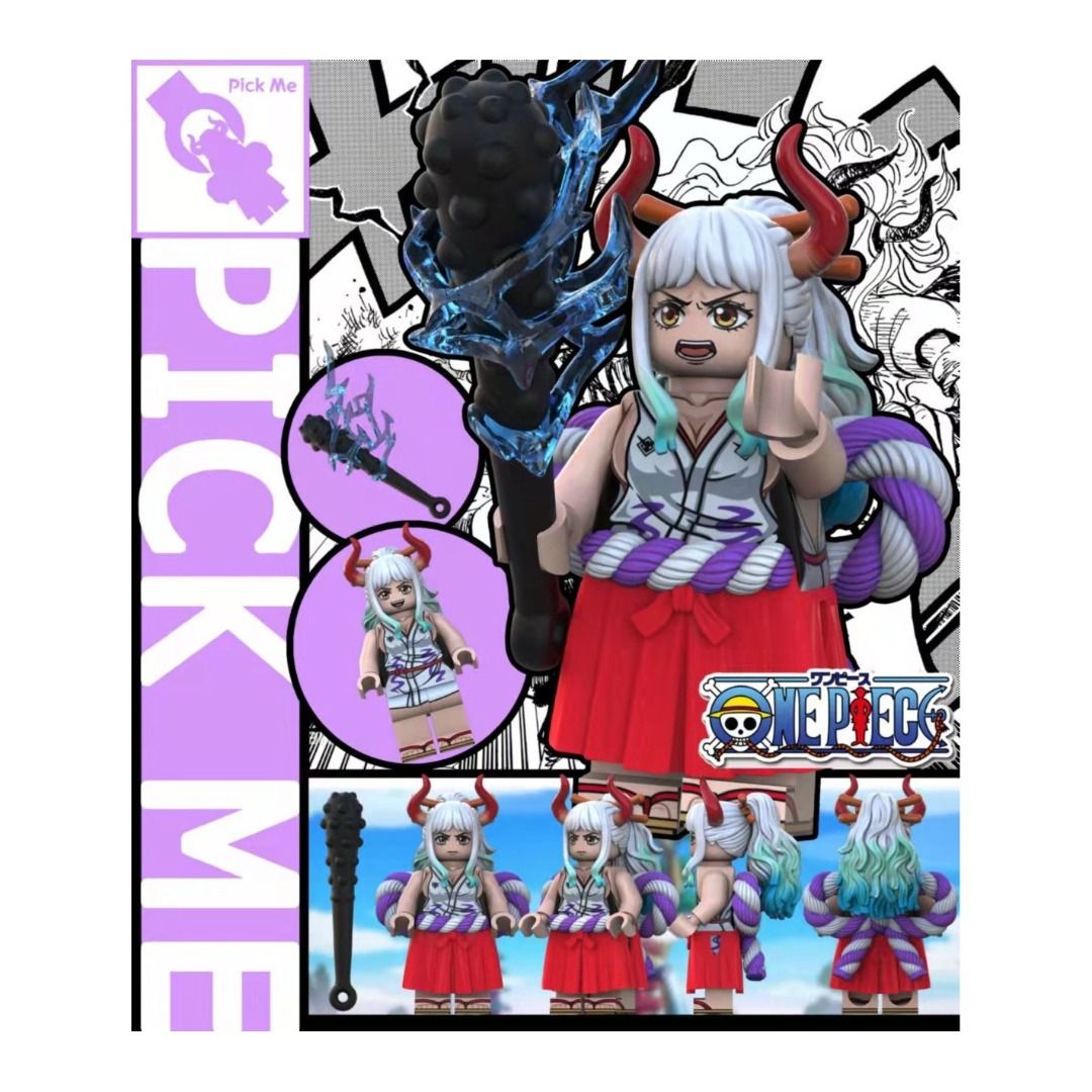 Yamoto Minifigure/ One piece/ Pick me, 興趣及遊戲, 玩具 & 遊戲類 - Carousell