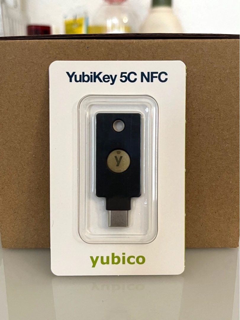 YubiKey 5C NFC - Two-Factor Security Key USB-C, Computers & Tech, Parts & Accessories, Other ...