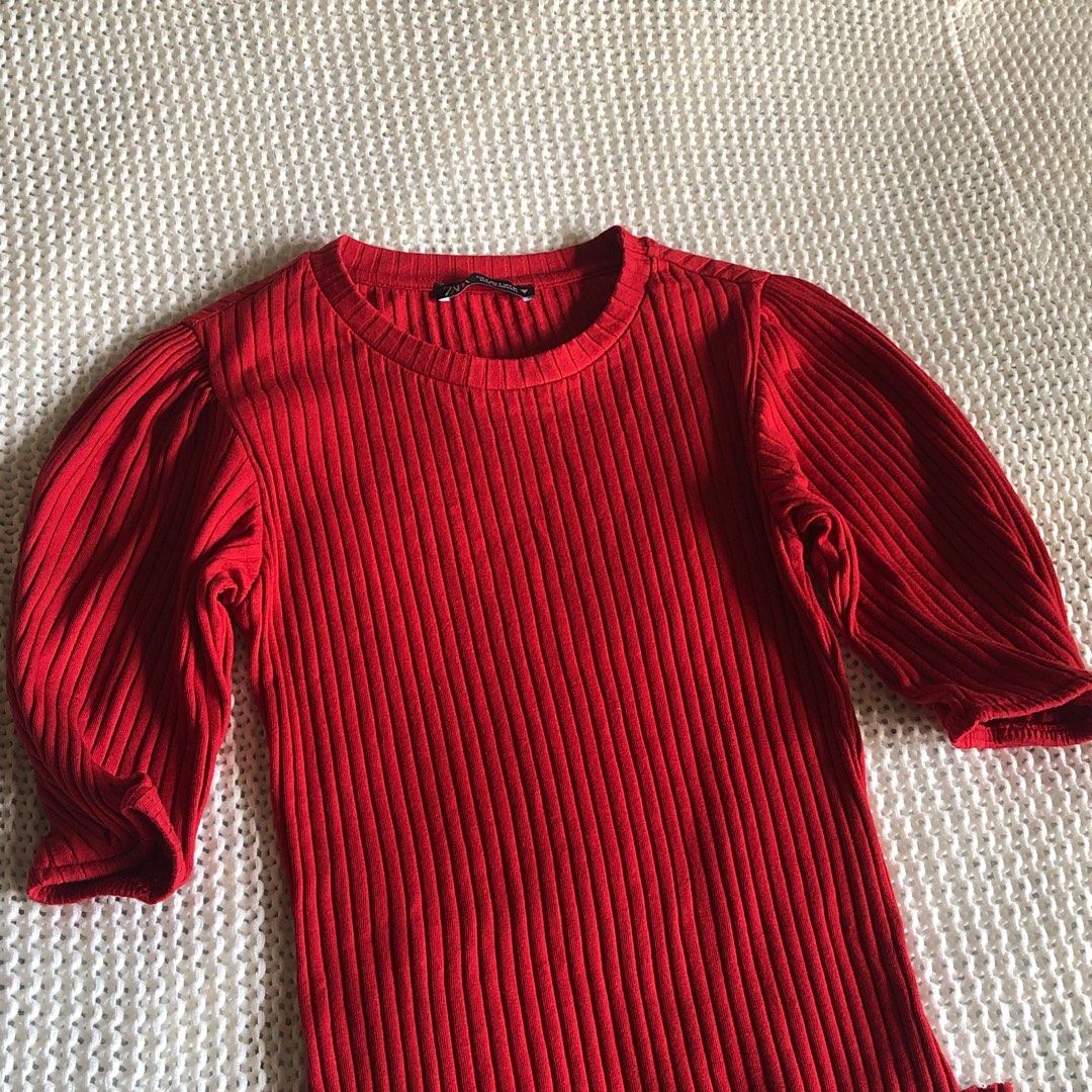 Zara Ribbed Knit Dress, Women's Fashion, Dresses & Sets, Dresses on ...