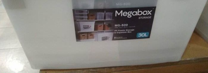 12L&30L STORAGE MEGABOX - To Malate Manila, Furniture & Home Living ...