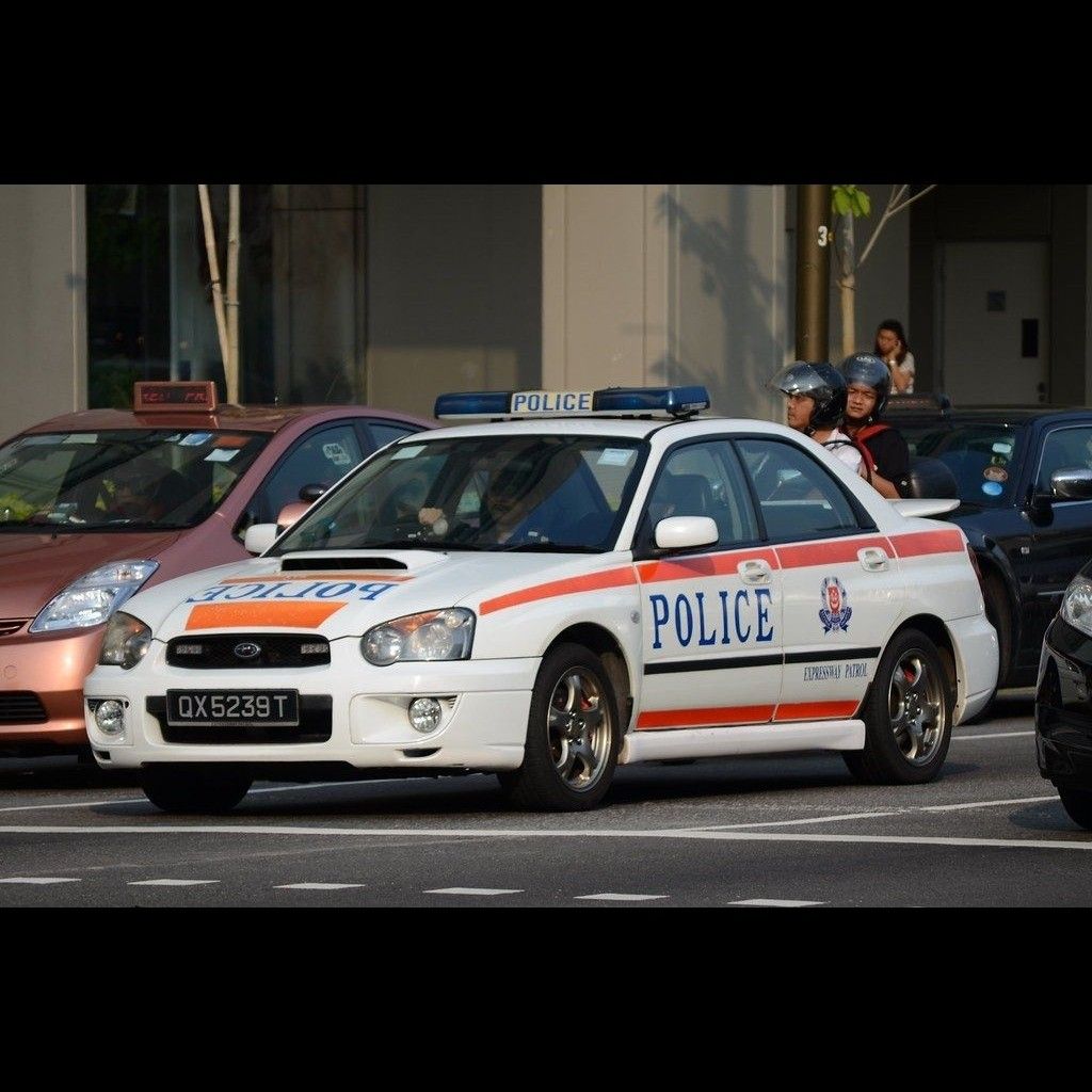 1/64 Subaru Impreza WRX 2006 Expressway Patrol police car, Hobbies ...