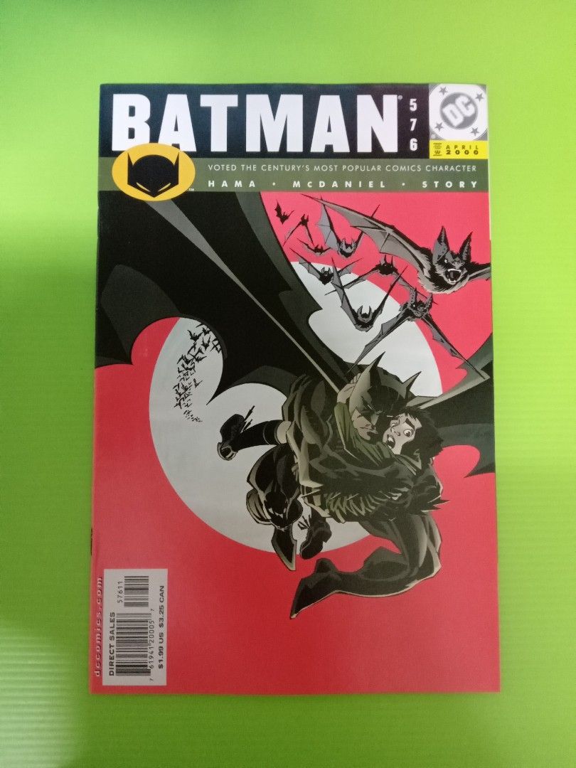 1st app Cipher ( Mercenary ) Batman #576 ( Scott McDaniel - Cover Art ...