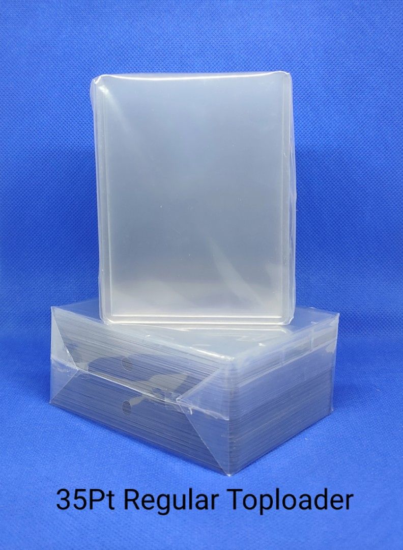 35Pt Regular Toploader (25pcs/Pack), Hobbies & Toys, Toys & Games on ...