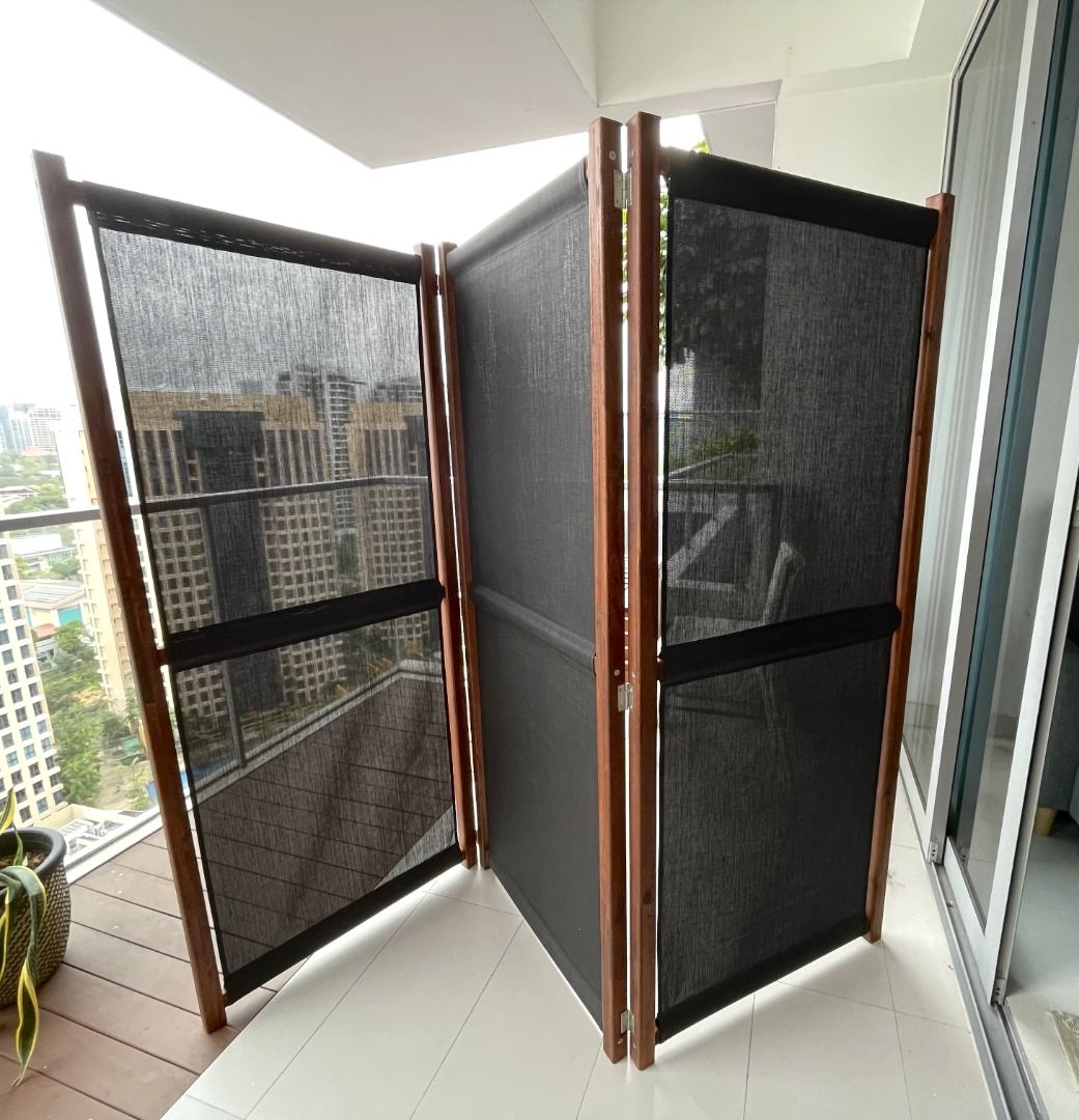 3 Panel Privacy Screen / Sun Shade / Room Divider IKEA, Furniture ...