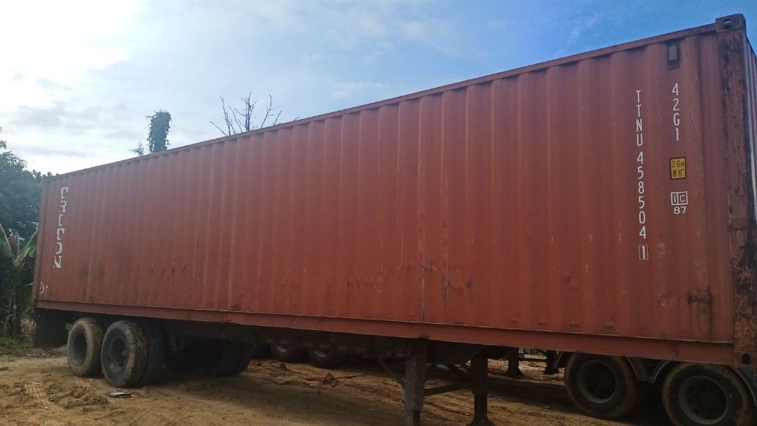 40Ft Std. Used Container Vans for Sale, Commercial & Industrial ...